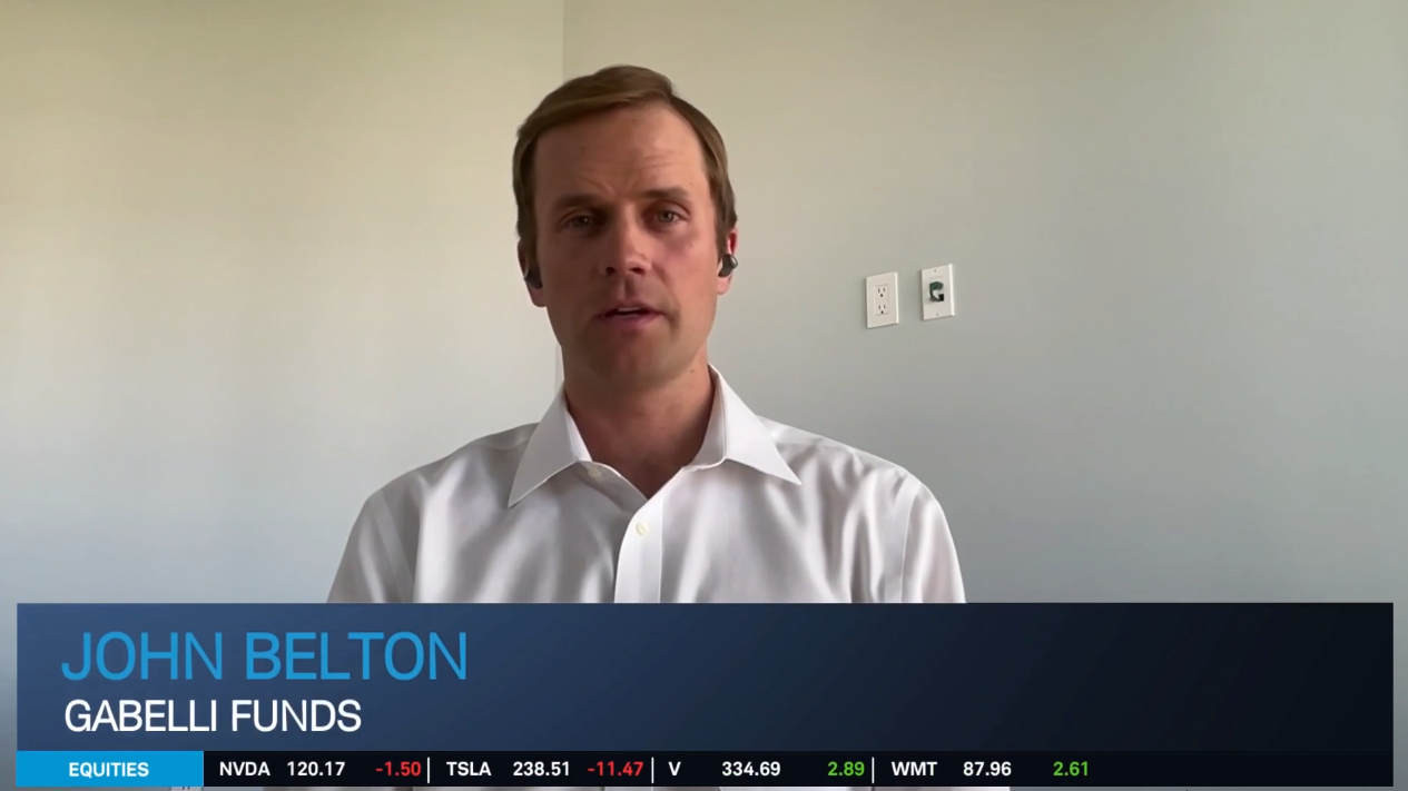 Belton: ''Stick with Mega Caps,'' AMZN Gen A.I. Capabilities & GOOGL Great Value - Gabelli